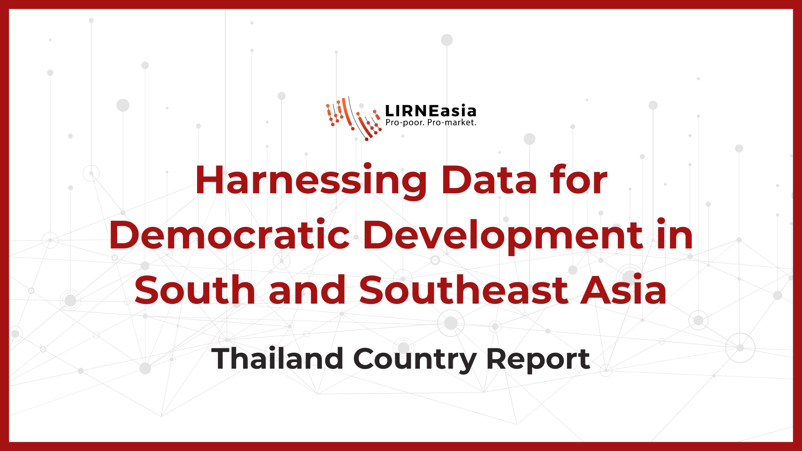 Harnessing Data for Democratic Development in South and Southeast Asia ...